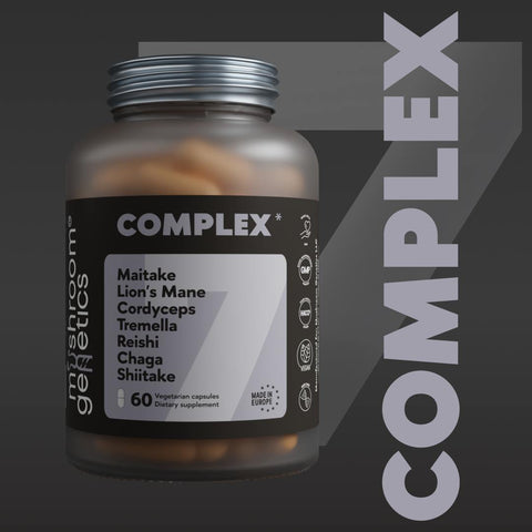 7 Mushrooms Complex | Powerful Adaptogenic Mushroom Blend for Well ...